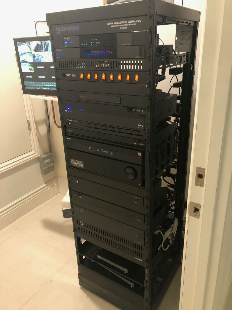 AV Closet, Media Closet | Accurate Communication Services Inc