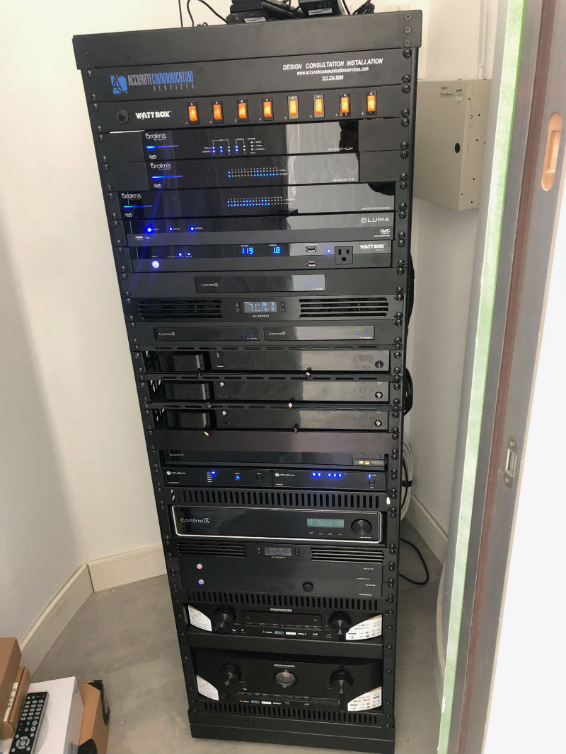 AV Closet, Media Closet | Accurate Communication Services Inc