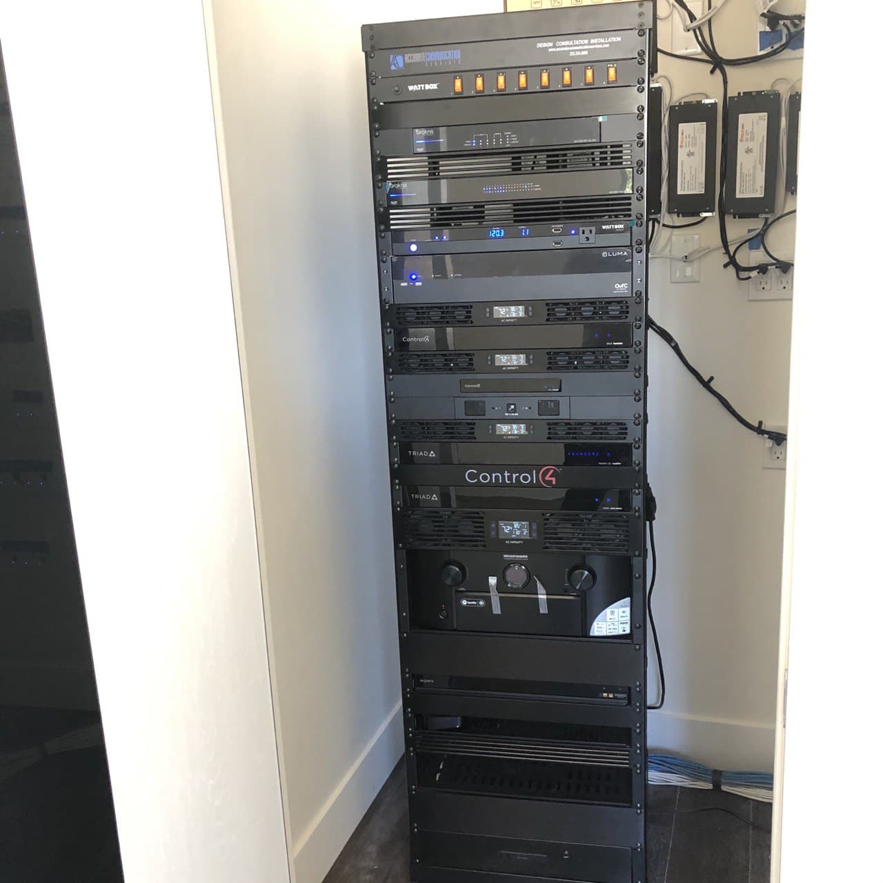 AV Closet, Media Closet | Accurate Communication Services Inc