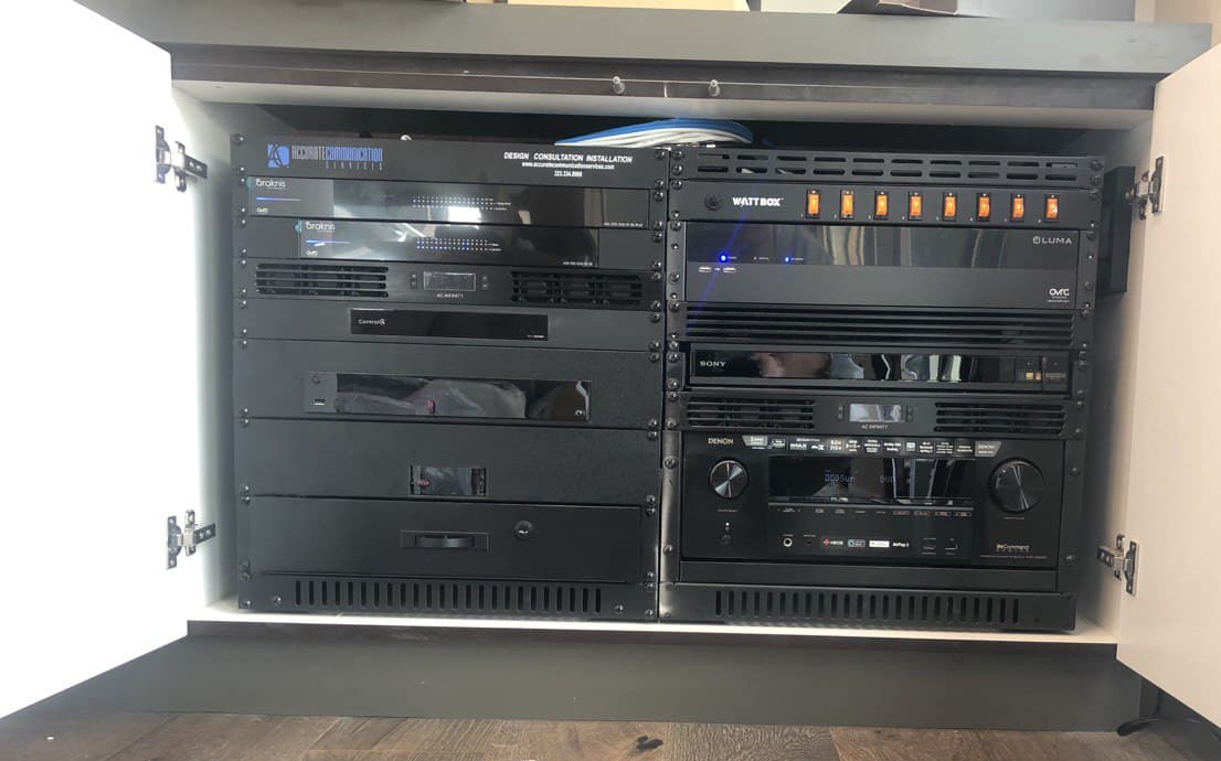 AV Closet, Media Closet | Accurate Communication Services Inc